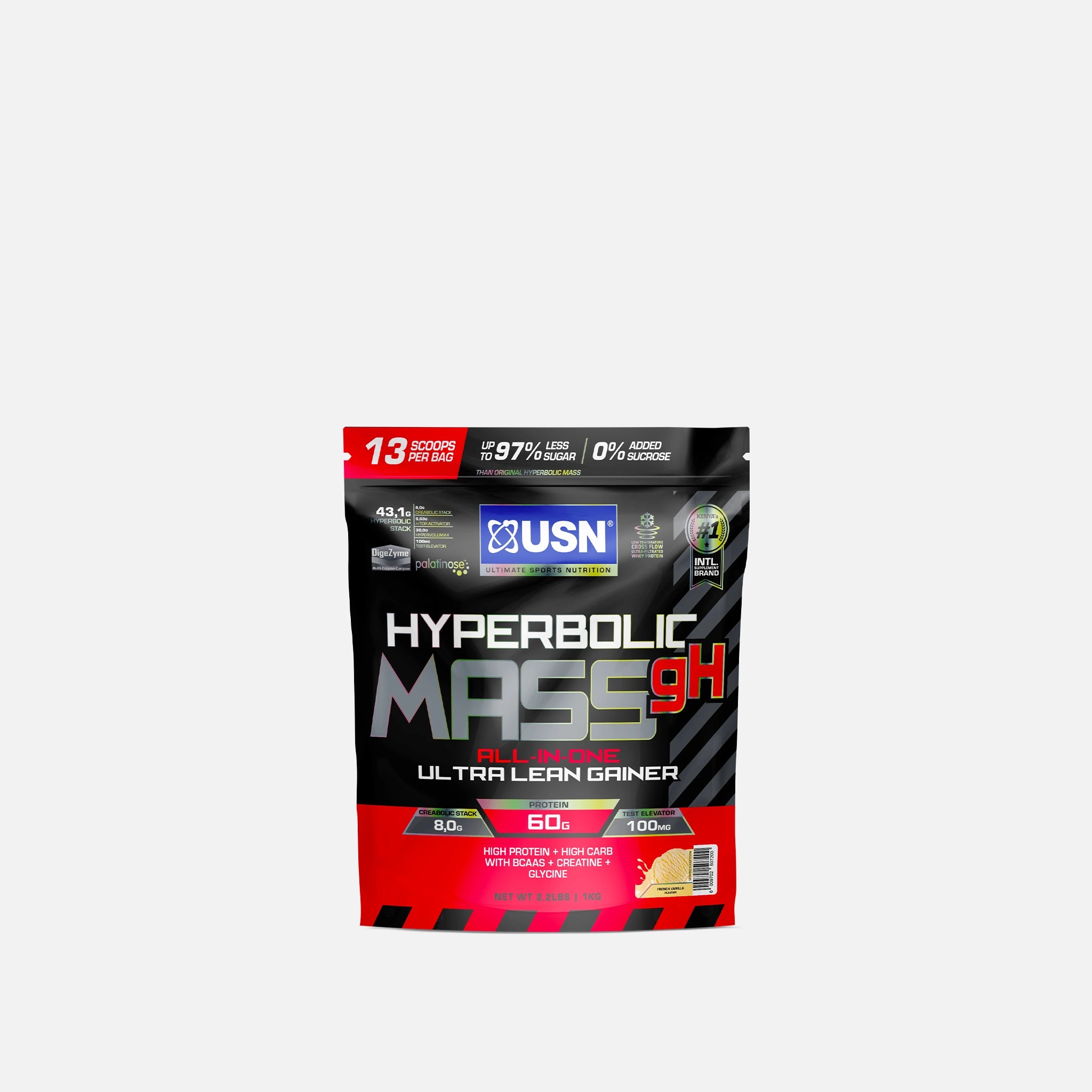 USN® Hyperbolic Mass gH | - 1 kg / French vanilla - USN® Online Store ...